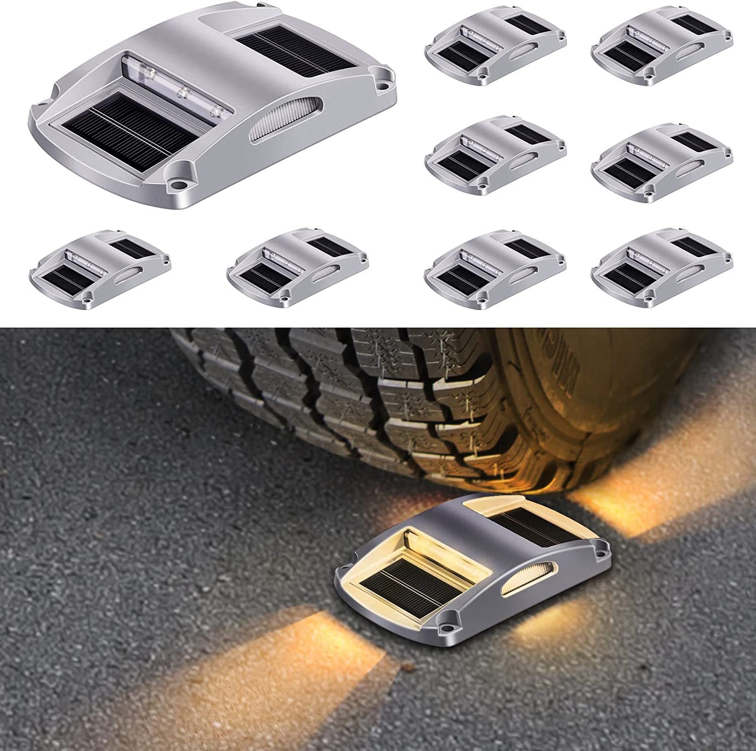 Solar Road Stud,Step Lighting For Lane|Dock|Yard|Garden – XING PING ...
